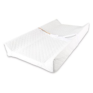 BBjixiang Baby Diaper Changing Table Pad with Waterproof Cover, Contour Changing Pad for Dresser Top 32”×16”