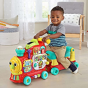 VTech 4-in-1 Letter Learning Train (Frustration Free Packaging), Red
