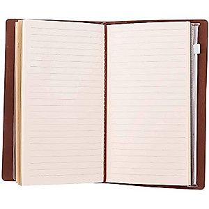 Grandma to Granddaughter Leather Journal - Laugh - Love - Live 7.88"x4.7"Writing Notebook - Embossed Vintage Refillable Writing Journal for Christmas,Birthdays