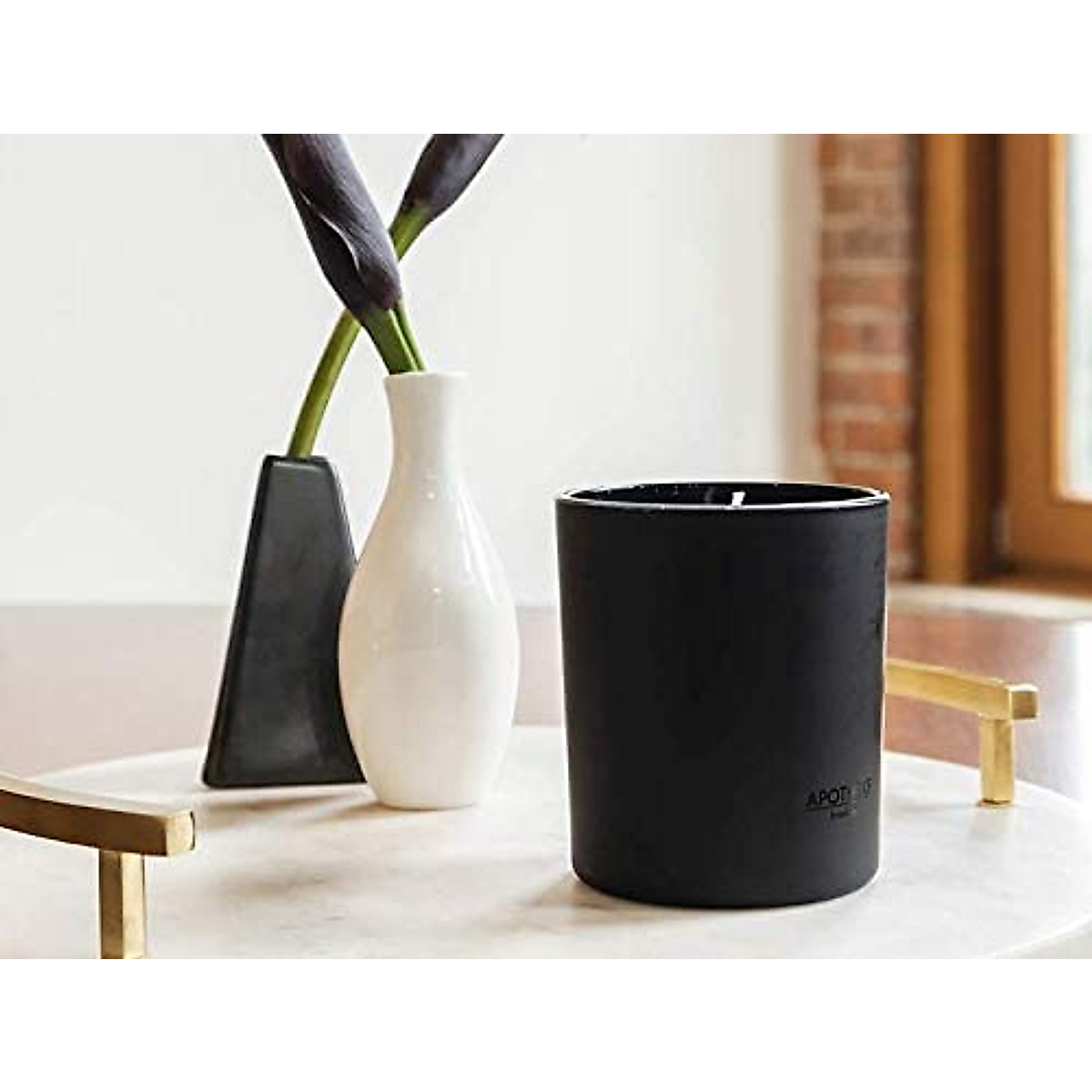 APOTHEKE Charcoal Candle, 11 oz