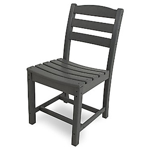 POLYWOOD PWS131-1-GY La Casa Café 7-Piece Dining Set, Slate Grey