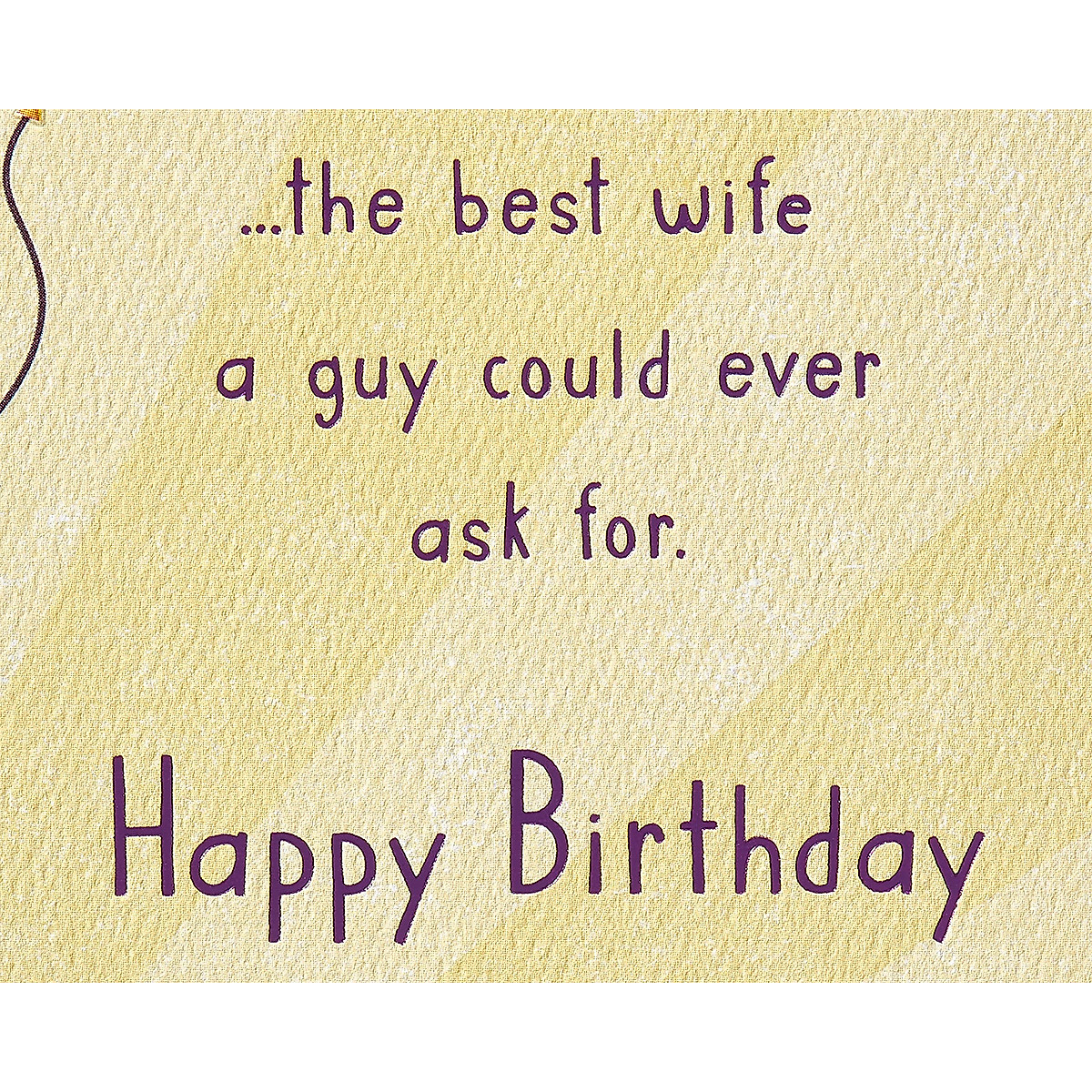 American Greetings Birthday Card for Wife (Beauty and Brains)