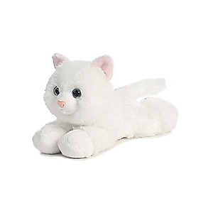 Aurora® Adorable Mini Flopsie™ Sugar Too™ Stuffed Animal - Playful Ease - Timeless Companions - White 8 Inches