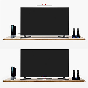 Aokin Sensor Bar for Wii, Replacement Wireless Infrared Ray Sensor Bar for Nintendo Wii and Wii U Console, Includes Clear Stand, White