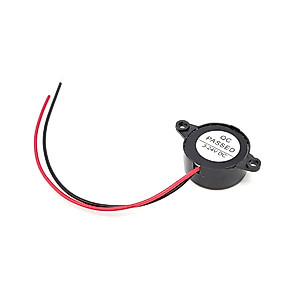 3PCS DC 3-24V Active Piezo Buzzer with Lead Wire 2312 High Decibels Continuous Sounder Electronic Buzzer Alarm 23x12mm