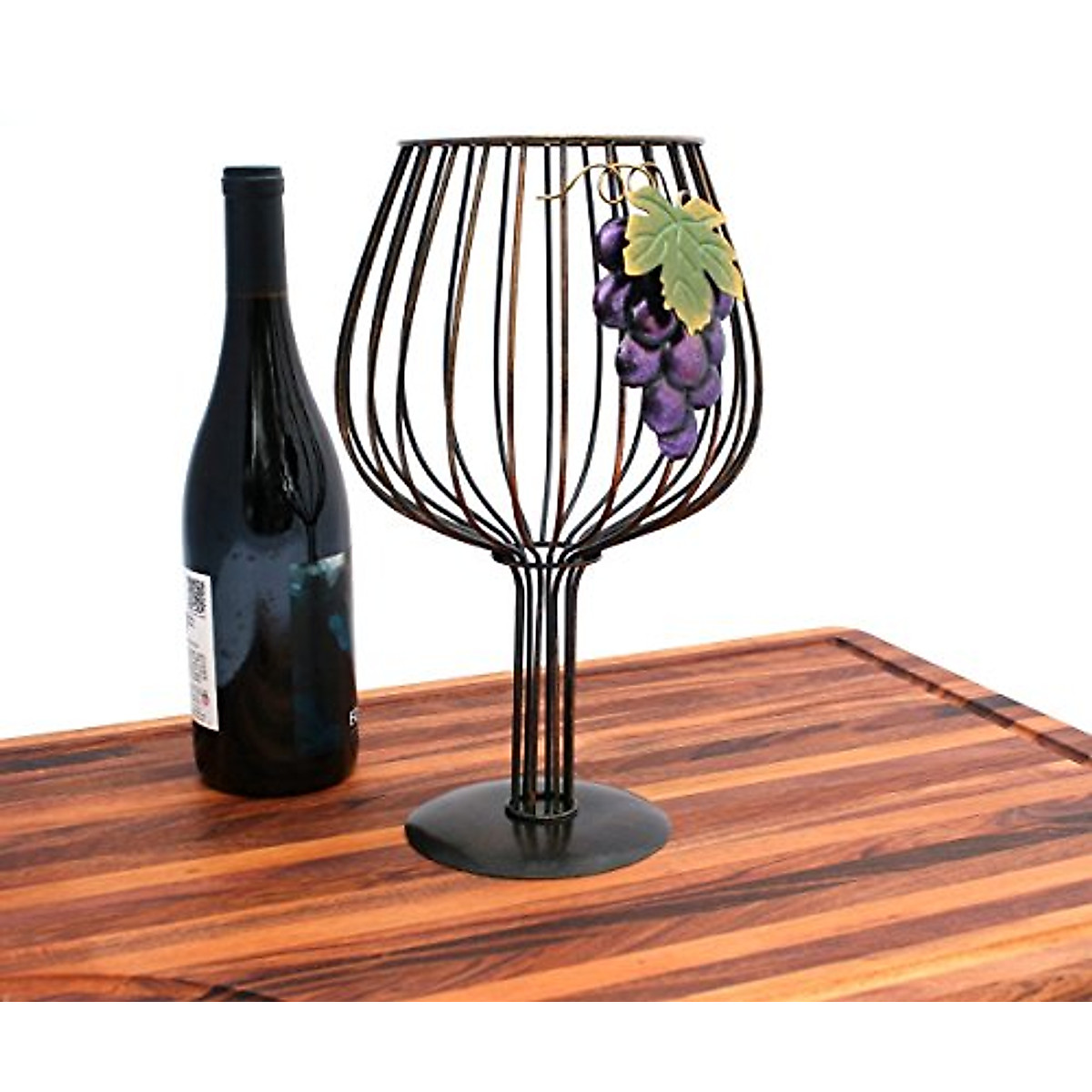 Big Wine Glass Cork Holder for Wine Lovers by Thirteen Chefs
