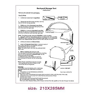 Outdoor Bike Storage Shed Upgrade Oxford Fabric Waterproof Garden Pool Storage Sheds Huts Portable Storage Tent Space Saving All Season Reusable Bike Shed