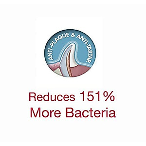 Antimicrobial Toothbrush for Dogs – Professional Dental Care at Home – Fight Plaque and Tartar - Improve Oral Health – Anti-Slip Handle and Ergonomic Design – Individually Packed - Quality Guaranteed