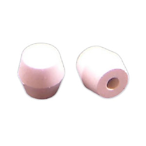 Game Room Guys Rubber Post Caps - White - Bag of 35