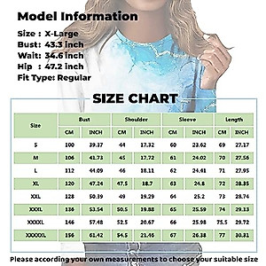 Long Sleeve T Shirts for Women Round Neck Lightweight Sweatshirt Loose Casual Tops Colorblock Comfy Pullover Long Sleeve Shirts for Girls（4-Green,4X-Large）