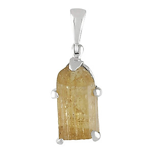 Starborn Imperial Topaz Crystal Pendant in Sterling Silver