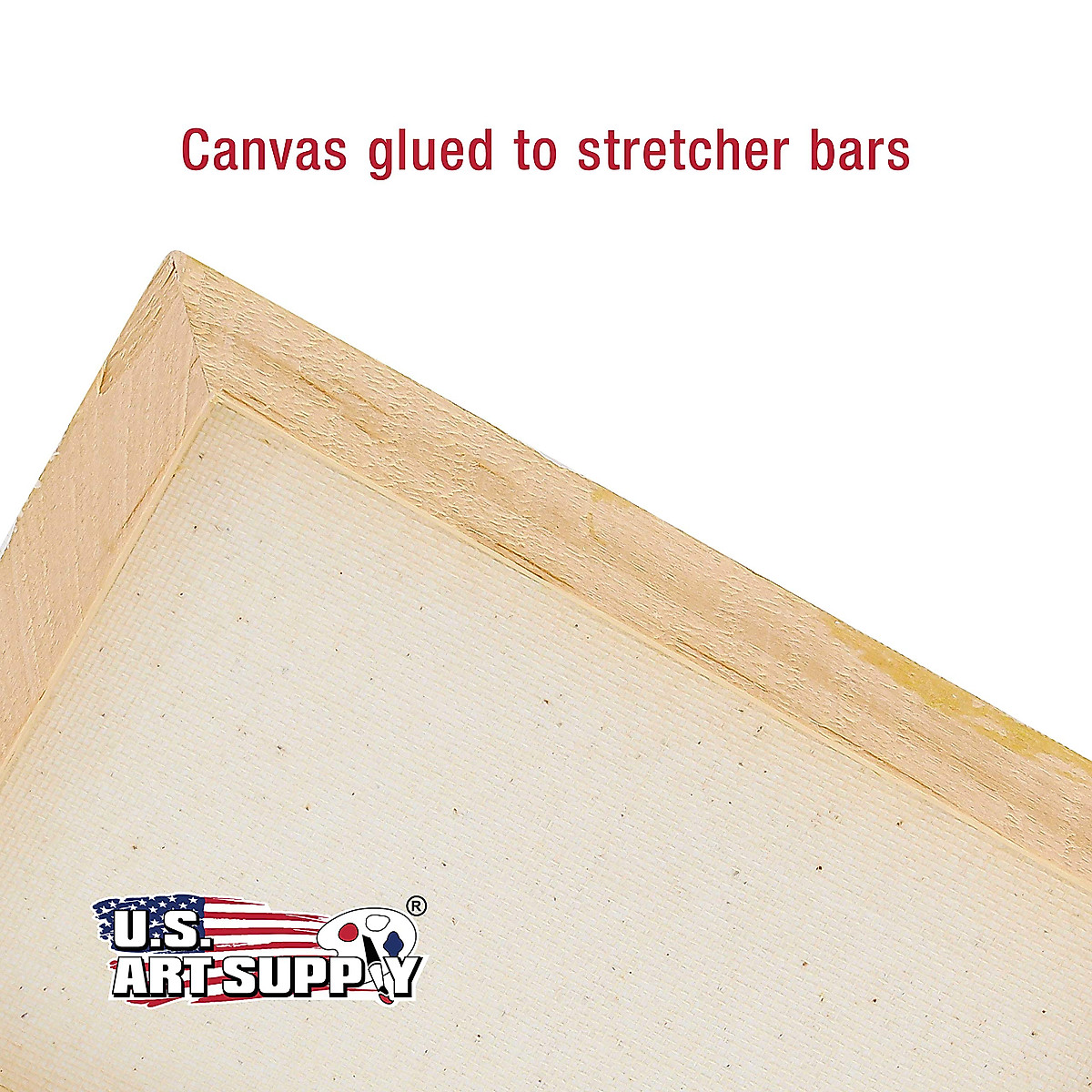 U.S. Art Supply Mini Stretched Canvas 10-Ounce Primed Variety Rectangular Assortment (8-Mini Canvases -1" x2-3/8, 2x2-3/4, 2-3/8x3-1/8, 2-7/8x3-5/8, 3-1/4x4, 3-5/8x4-3/8, 4x4-3/4, 4-3/8x5-1/8