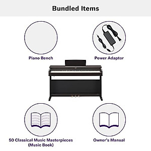 Yamaha, 88-Key Digital Pianos-Home (YDP165B)