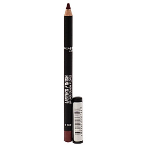 Rimmel Lasting Finish 8HR Soft Lip Liner Pencil - Vibrant, Blendable Formula to Lock Lipstick in Place for 8 Hours - 880 Wine, .04oz