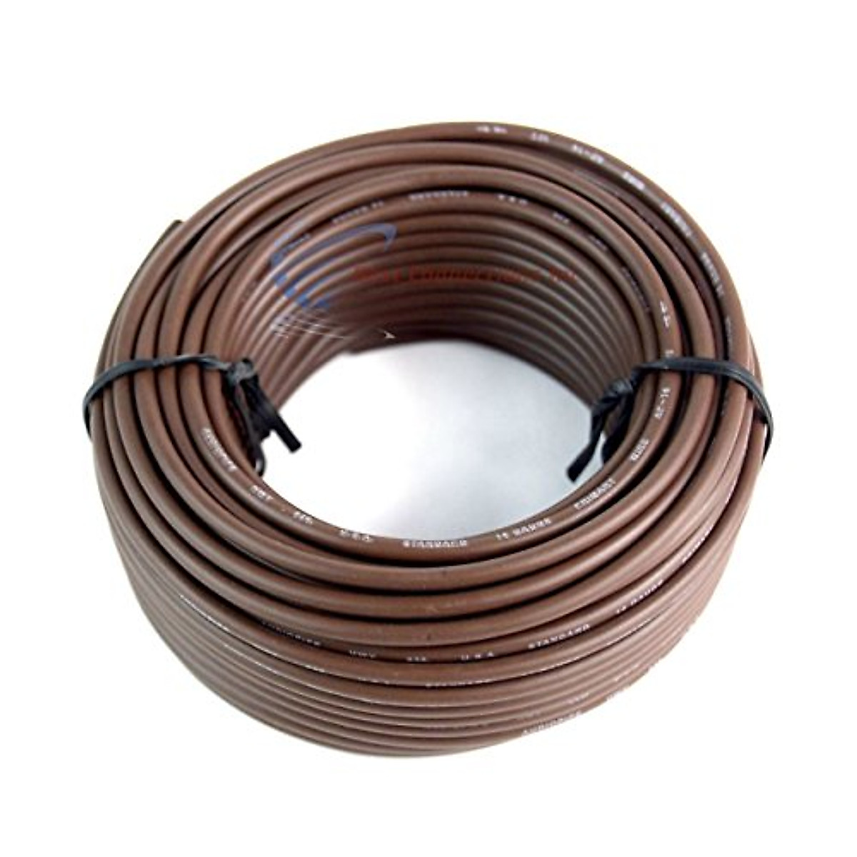 Best Connections Audiopipe Copper Clad Stranded Car Audio Primary Remote Wire (14 Gauge 50', Brown)