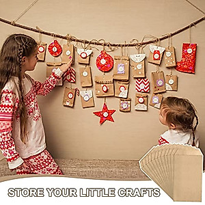 1000 Pack 3 x 5 Inches Kraft Paper Bags Mini Paper Bags Natural Brown Treat Bags Small Flat Favor Bag Silverware Bags Party Favor Bag Envelopes Merchandise Bags for Cookie Snacks Candy Small Gift