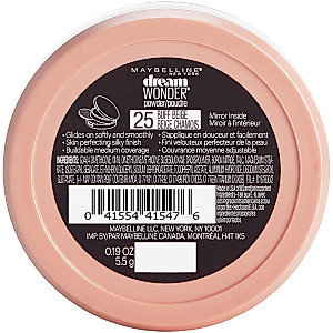 Maybelline New York Dream Wonder Powder Makeup, Natural Beige, 0.19 oz.