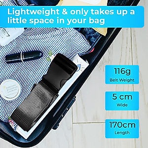 Car Seat Travel Belt, Car Seat Travel Strap, Car Seat Luggage Strap to Convert Your Car Seat and Carry on Luggage in an Airport Car Seat Stroller & Carrier!!!