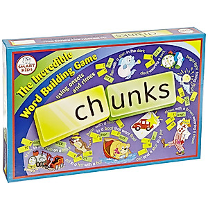 Didax Chunks The Incredible Word Building Game , Blueberry - 195-15, 10 Ounces