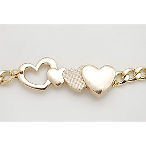 Trendy Fashion Jewelry TFJ Women Western Boot Chains Metal Bling Bracelet Long Narrow Plate Anklet High Heel Charm Gold