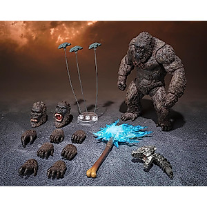 TAMASHII NATIONS - Godzilla vs Kong 2021 - Kong - Event Exclusive Color Edition, Bandai Spirits S.H.MonsterArts Action Figure