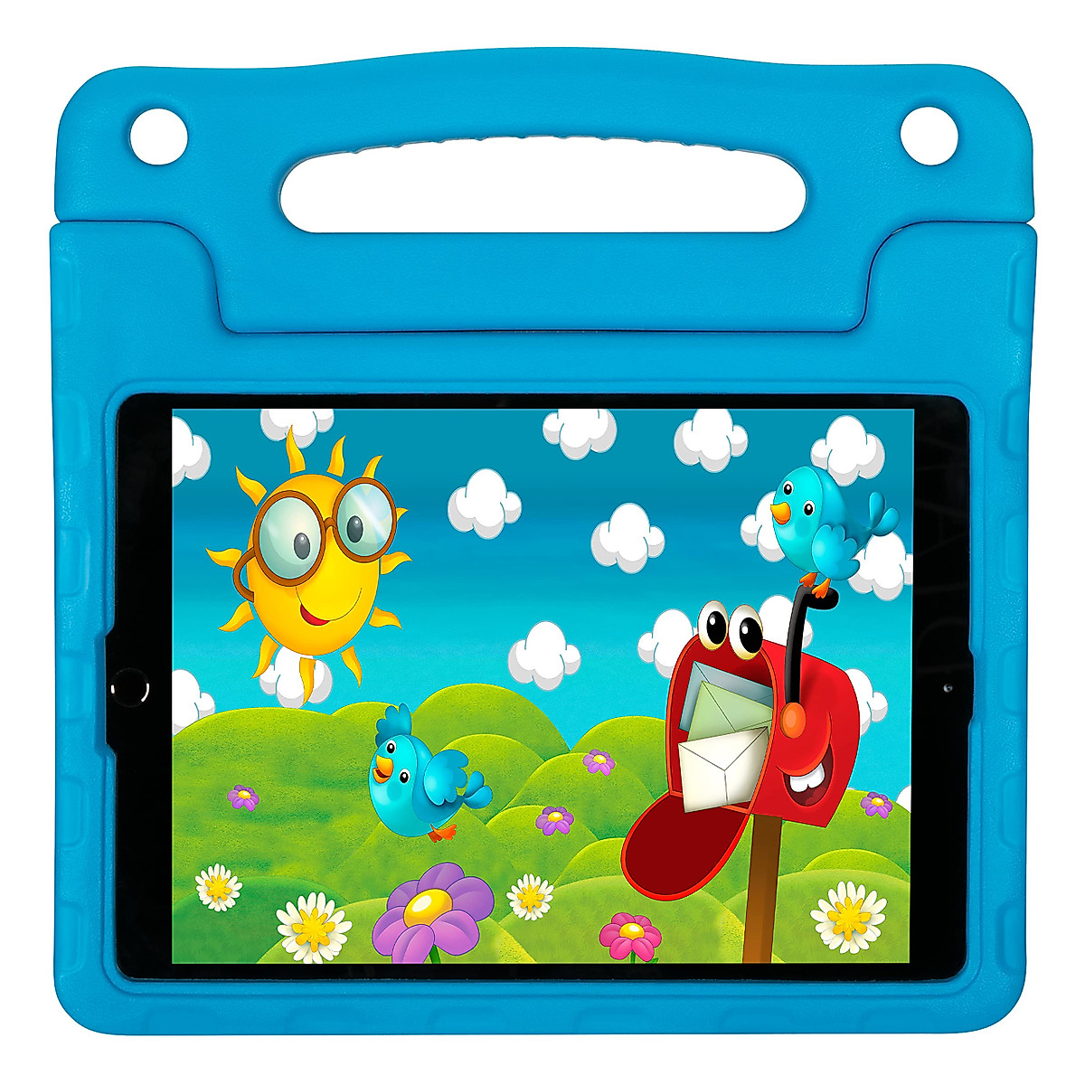 Targus Kids Case for iPad (9th, 8th and 7th Gen) 10.2-inch, iPad Air 10.5-inch, and iPad Pro (10.5-inch) – Blue
