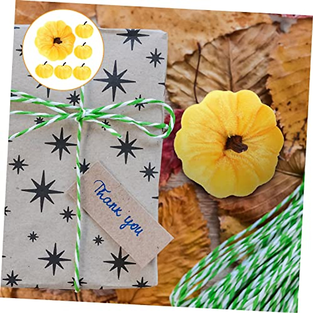 ABOOFAN 12 pcs Fake Faux Pumpkin Wedding Desktop Ornament Pumpkin Sculpture Little Pumpkin Pumpkin Foam Crafts Halloween Fake Figurines Home Decor Decorations Display Ornaments Vegetable