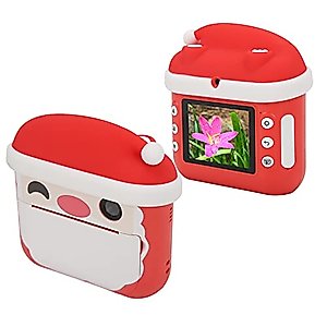 Jopwkuin Instant Print Camera, Instant Photo Cameras Dropresistant for Birthday