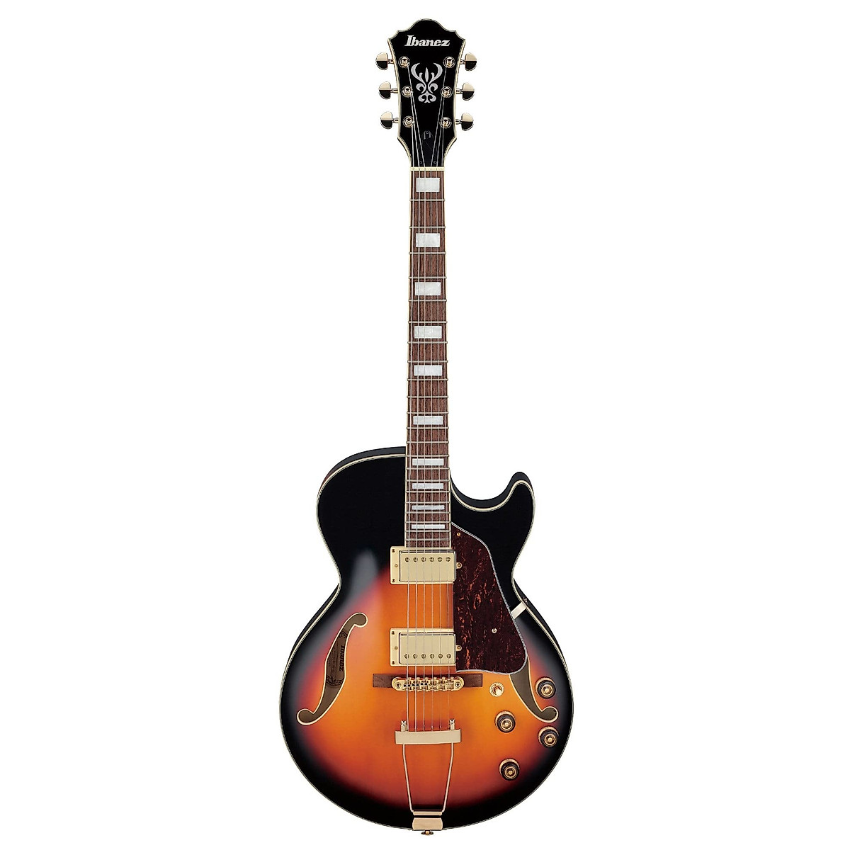 Ibanez Artcore AG75G Hollowbody Electric Guitar - Brown Sunburst