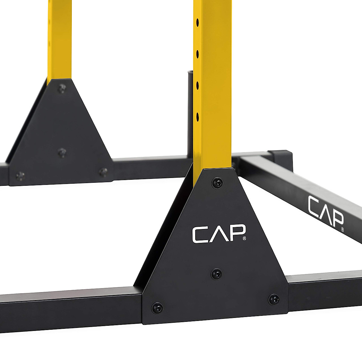 CAP Barbell FM-905Q Color Series Power Rack Exercise Stand, Yellow