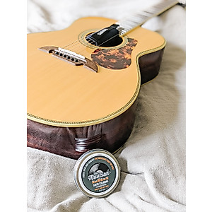 Walton Wood Farm Solid Cologne (The Musician) Vanilla Bean & Musk Scent Vegetarian Friendly, and Paraben-Free 2.5 oz