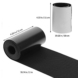 POPETPOP Under Couch Blocker for Toys - Couch Gap Blocker Under Couch Toy Blocker Adjustable Bumper with Adhesive Strap Under Bed Blocker for Pets Toy Blockers for Furniture Sofa