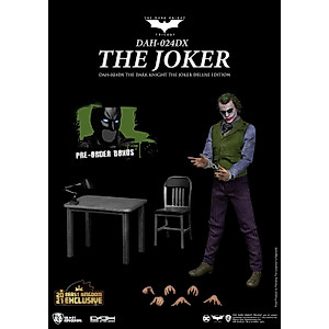Beast Kingdom The Dark Knight: The Joker DAH-024DX Dynamic 8ction Deluxe Action Figure