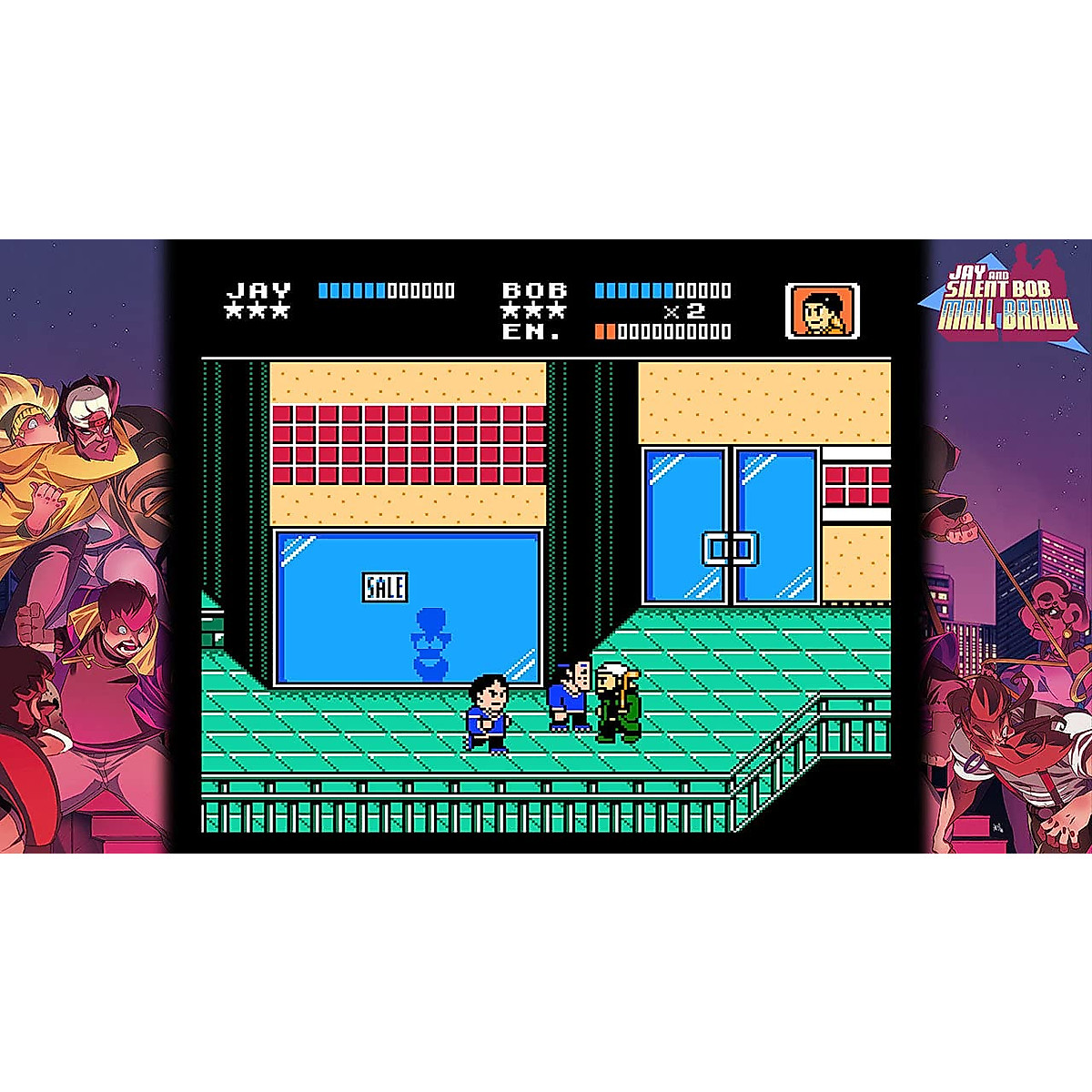 Switch Limited Run #76: Jay and Silent Bob: Mall Brawl Classic Edition