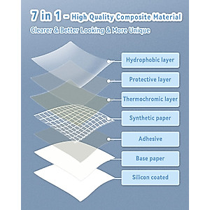 3"x2" Thermal Printer Labels Roll - 1240 PCS Label Stickers for Small Business Supplies - Commercial Grade Logo Stickers for Business Customized - Waterproof Shipping Labels for Thermal Label Printer