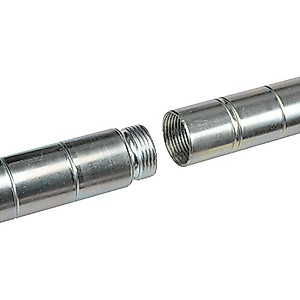 Economy Wire Shelving Starter Unit, 4 Tier, Zinc Chromate, 24"W, x 48"L, x 74"H