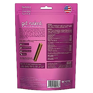 Get Naked Grain Free 1 Pouch 6.2 Oz Puppy Health Dental Chew Sticks, Small