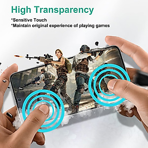 AACL Galaxy S22 Plus Screen Protector Tempered Glass for Samsung Galaxy S22 Plus 5G,6.5 Inch [Fingerprint Unlock][Anti-Scratch][3 Pack]