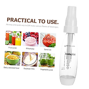 Abaodam Fizzy Water Machine Water Seltzer Maker Soda Maker for Home Manual Water Tool