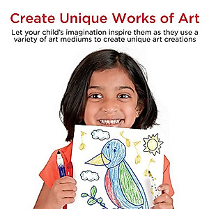 Faber-Castell Young Artist Coloring Gift Set - Premium Art Supplies for Kids in Portable Storage Bag