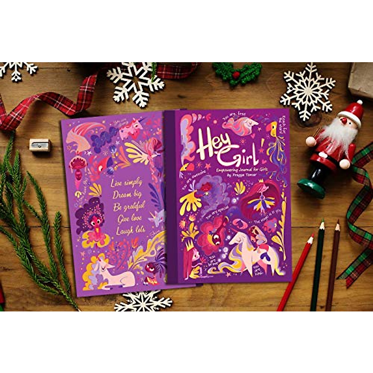 Hey Girl! Empowering Journal for girls: To Develop Gratitude and Mindfulness through Positive Affirmations