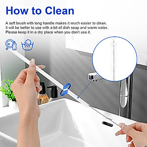 HYDROWION Straw Lid for Hydro Flask Wide Mouth, Flex Straw Lid Compatibility Most Sports Water Bottle 12 16 18 20 32 40 64 oz, Straw Lids for Simple Modern Ascent Water Bottle(Black,1 Pack)