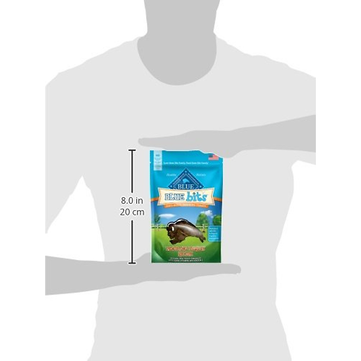 Blue Buffalo BLUE Bits Natural Soft-Moist Training Dog Treats, Turkey Recipe 4-oz bag