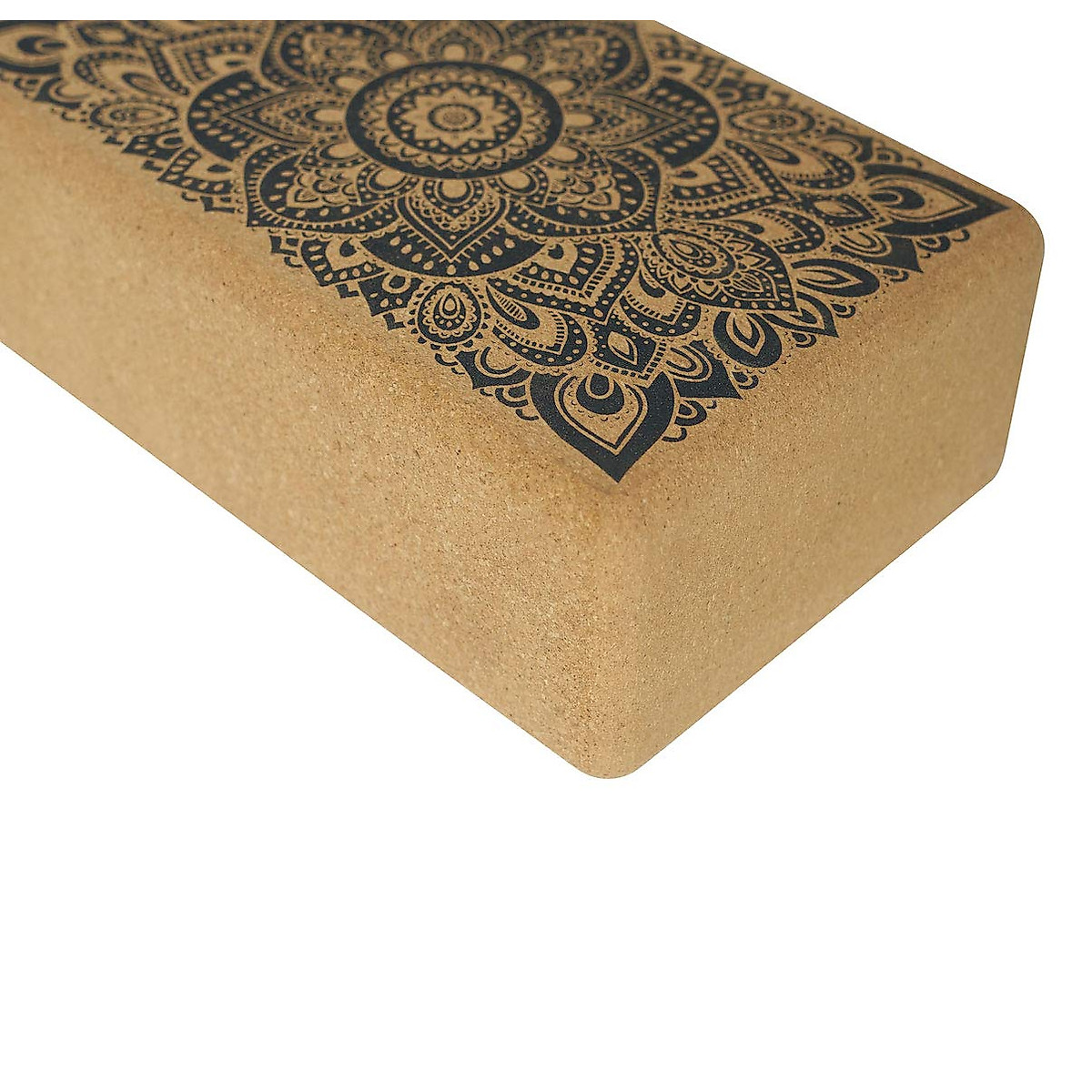 YOGA DESIGN LAB | The Cork Block | Eco Friendly Luxury | Superior Grip and Strength | Natural