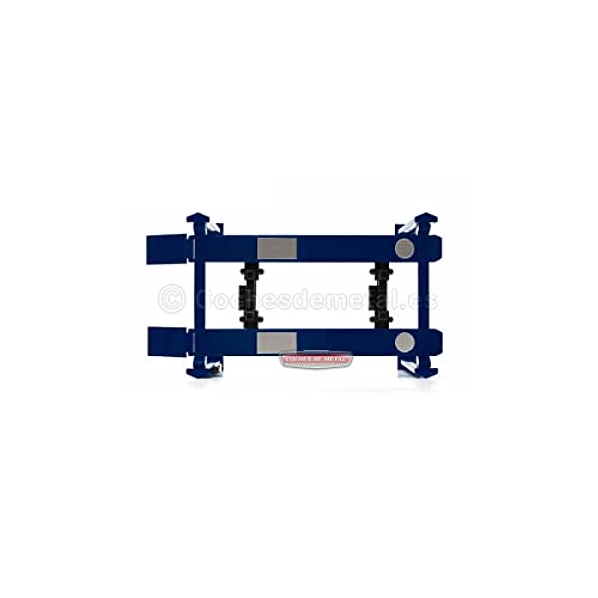 GreenLight Four-Post Lift (1:18 Scale), Blue