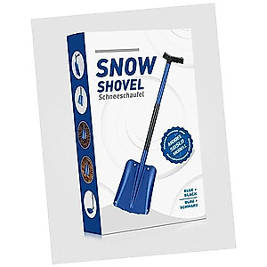 GANAZONO Snow Shovel Sand Shovel Emergency Shovel Metals Multifunctional Digging Shovel Mud Shovel Snow Remover Windshield ice Scraper Outdoor Shovels car Snow Guasha Window Scraper