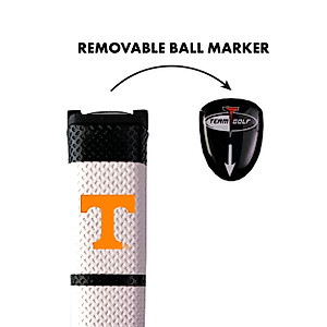 Team Golf NCAA TENNESSEE Golf Putter Grip Team Golf NCAA Golf Putter Grip (Multi Colored) with Removable Ball Marker, Durable Wide Grip & Easy to Control
