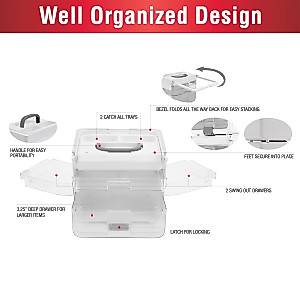 SINGER 01779 Storage Case, White