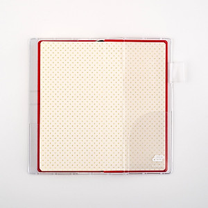 Hobonichi Techo Accessories Clear Cover "Stripes" for Weeks
