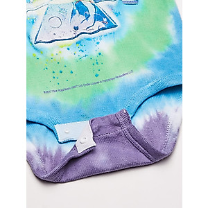 Liquid Blue baby boys Pink Floyd Dark Side Oil Paint Onesie T Shirt, Tie/Dye, 0-6 Months US